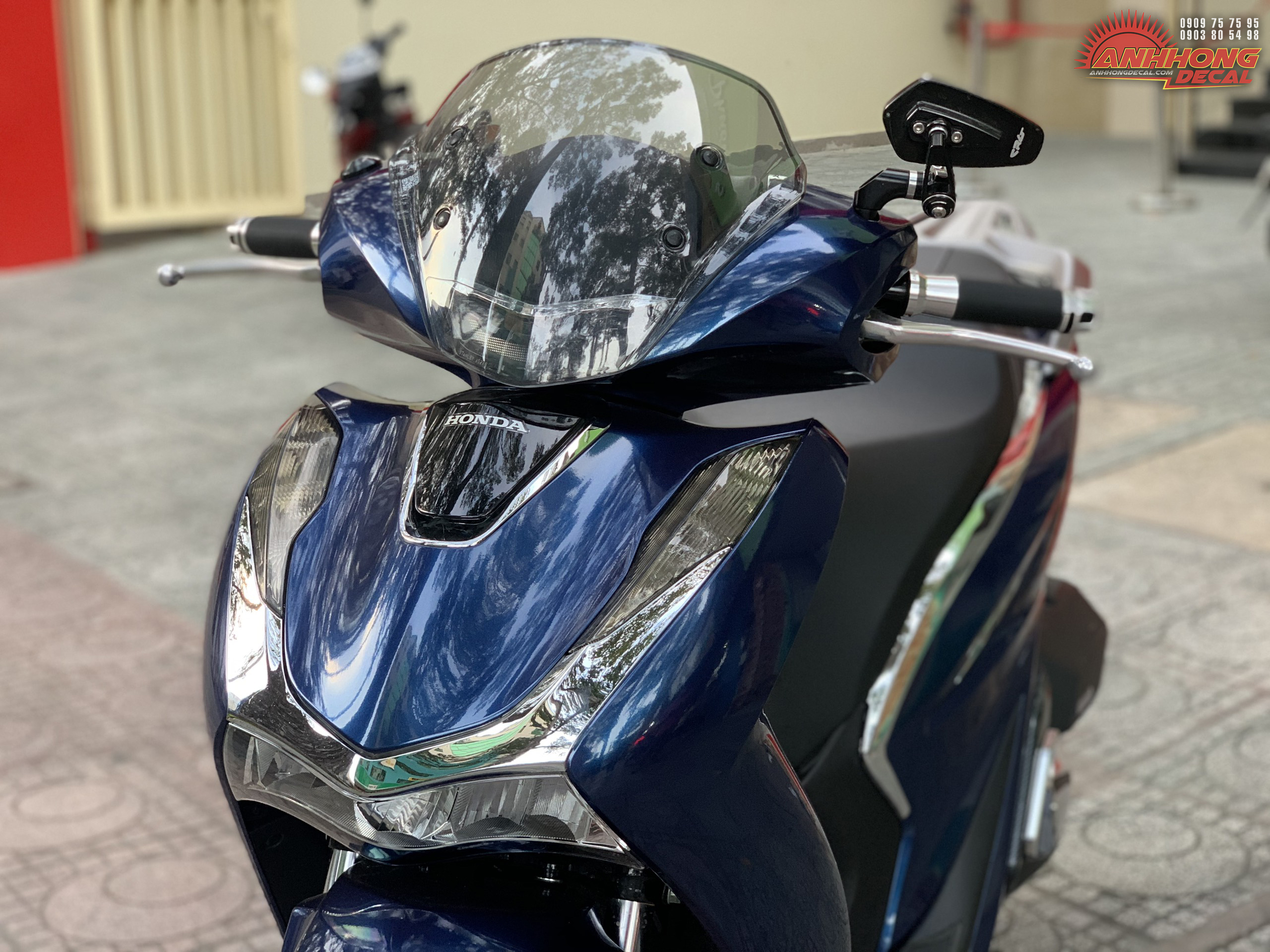 SH Xanh Battle Ship Blue - AH DECAL