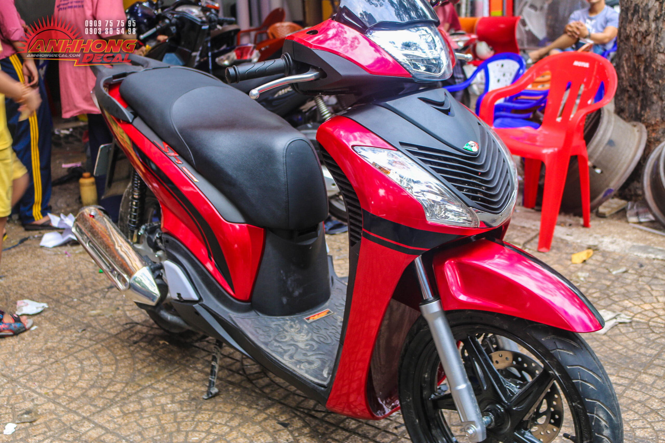 SH Ý 150i 007 - AH DECAL