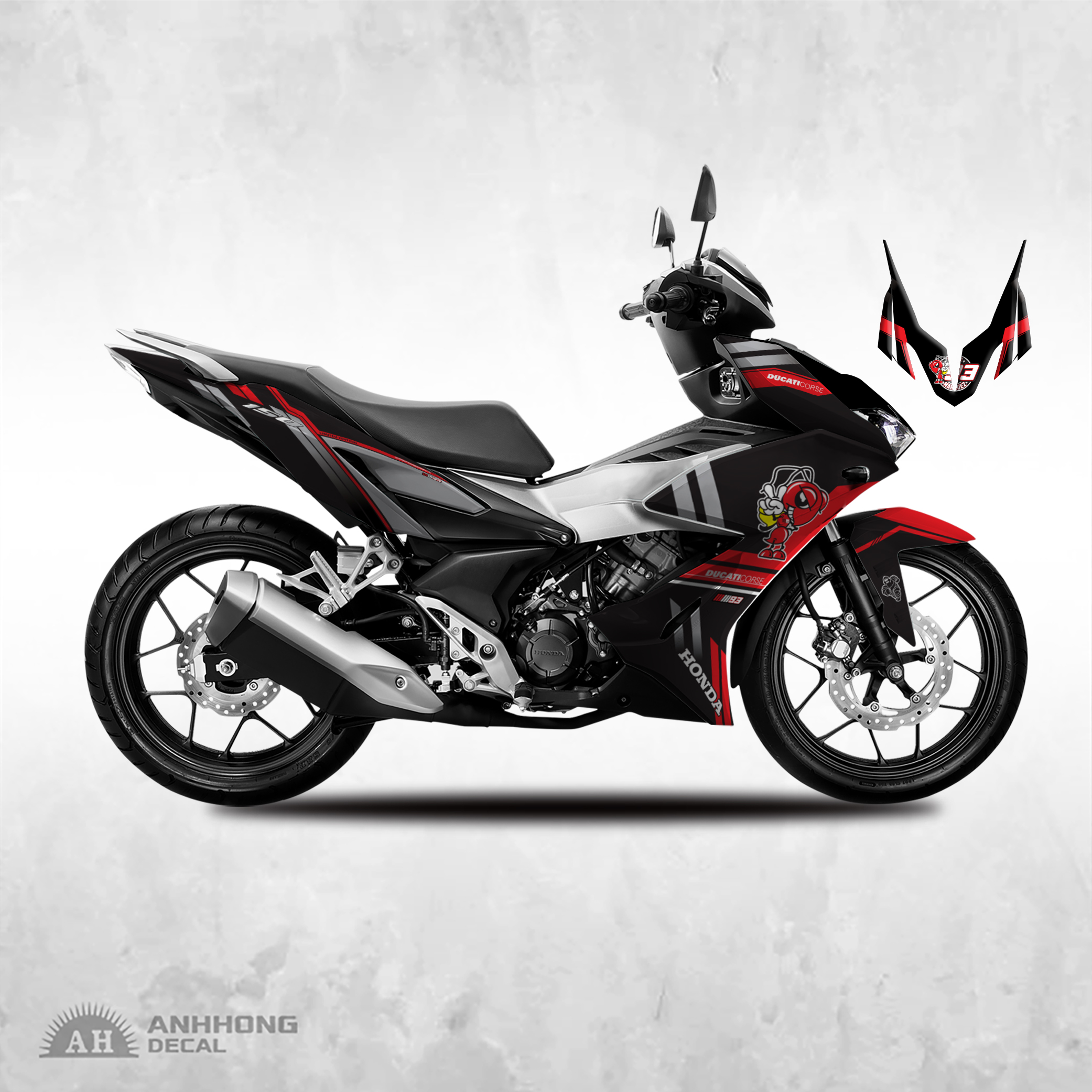 Winner X 019 - AH DECAL