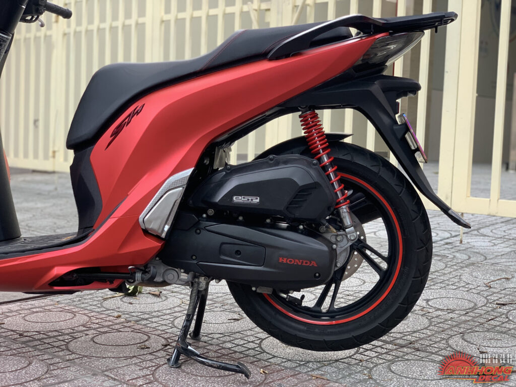 SH 150i Đỏ Đen Matte - AH DECAL