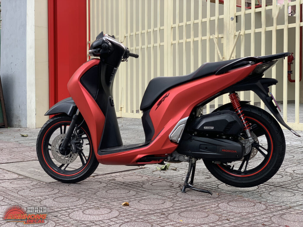 SH 150i Đỏ Đen Matte - AH DECAL