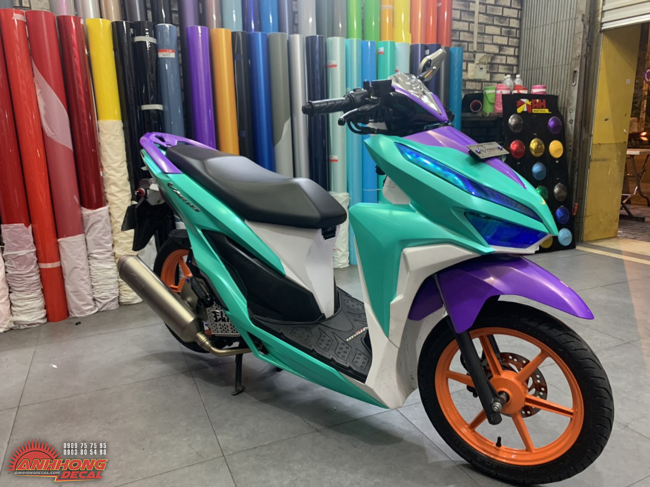 Vario Phối Màu Độc Nhất Vô Nhị - AH DECAL