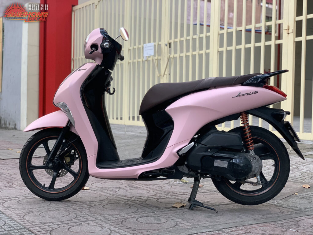 Janus Hồng Matte Cao Cấp - AH DECAL