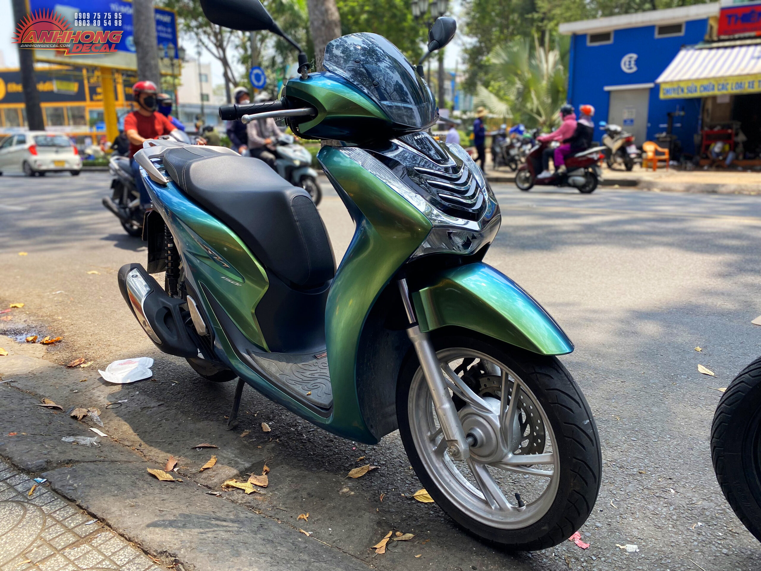 SH 2020 Xanh Chuyển Sắc - AH DECAL