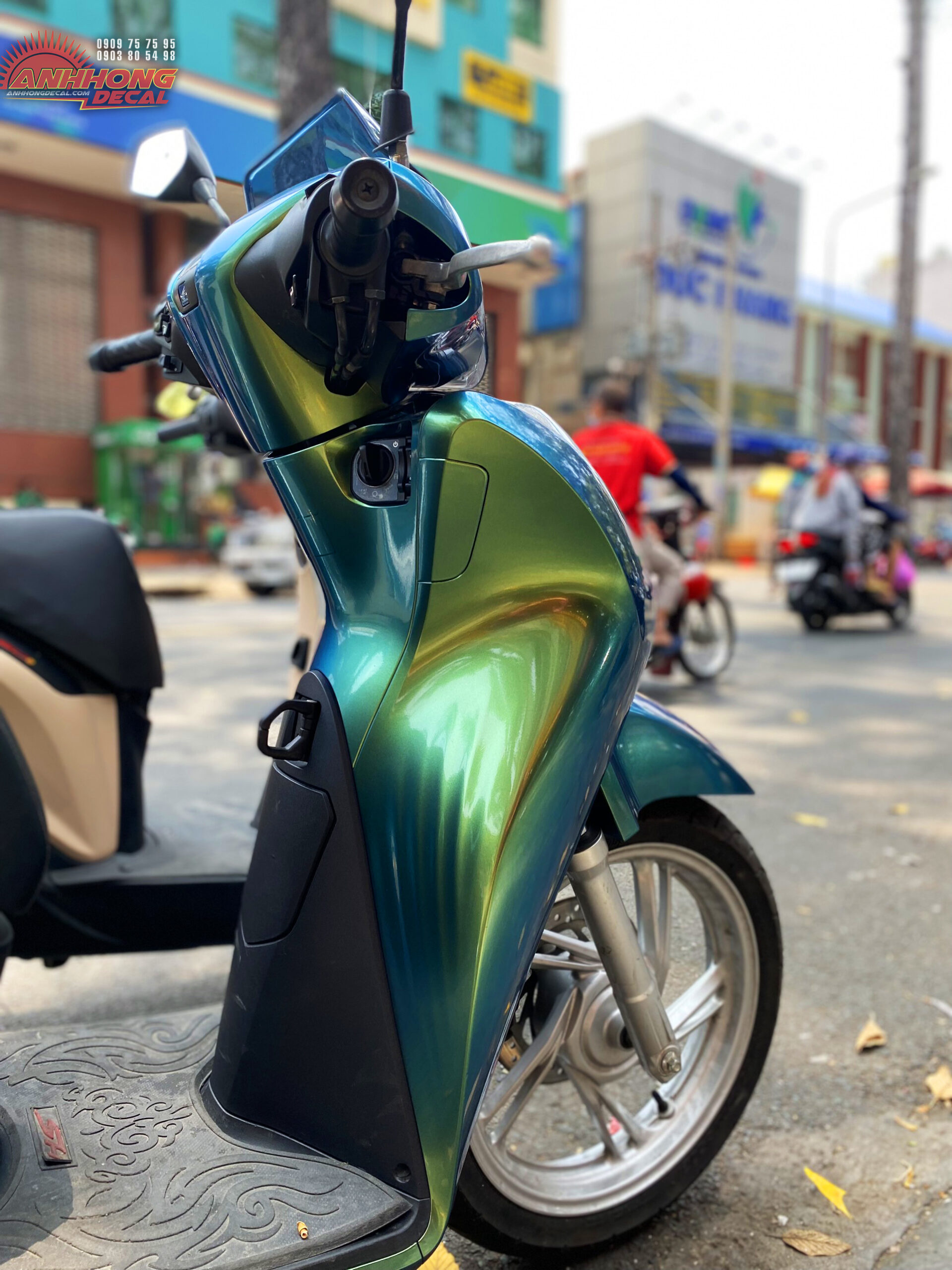 SH 2020 Xanh Chuyển Sắc - AH DECAL