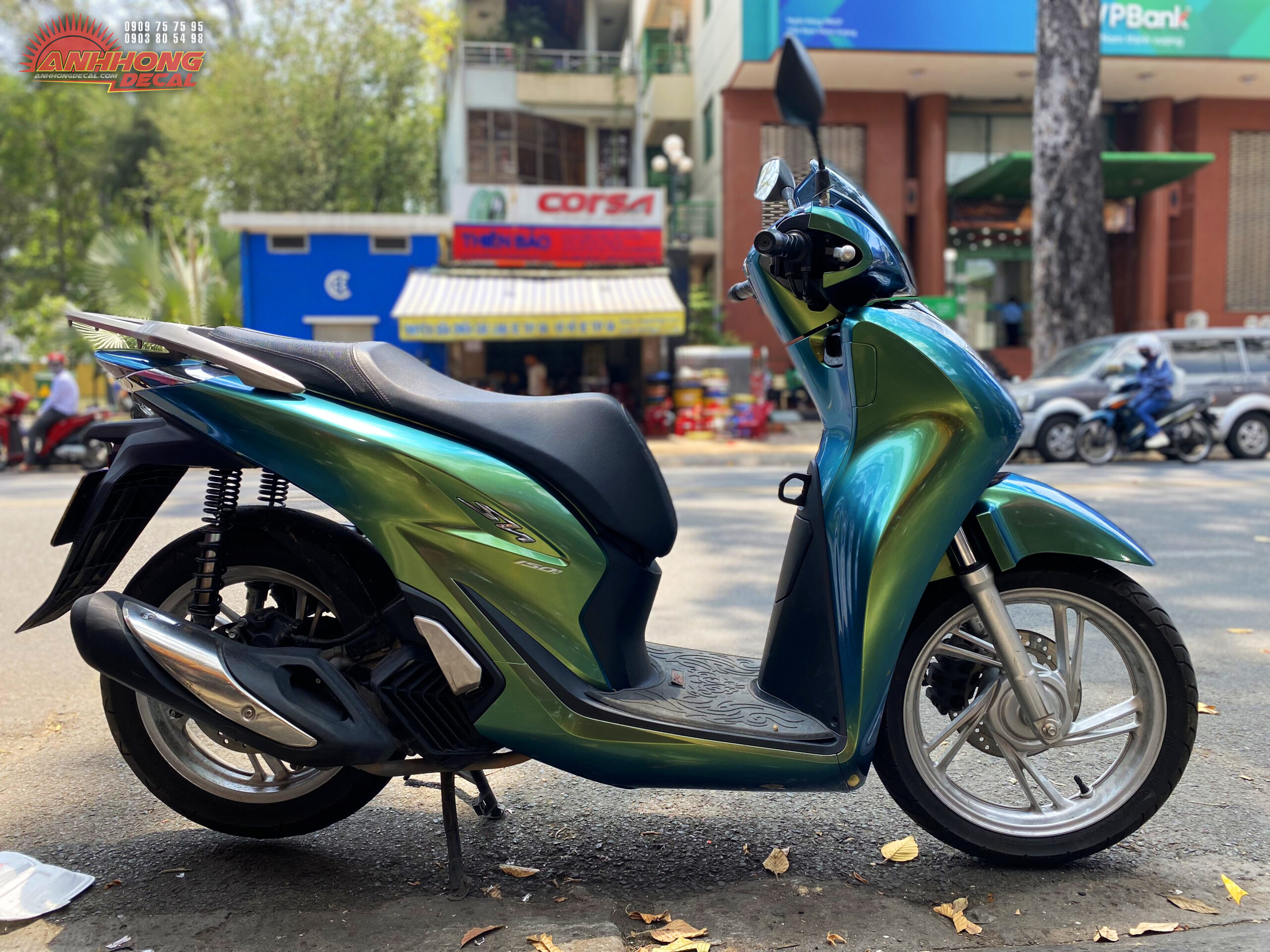 SH 2020 Xanh Chuyển Sắc - AH DECAL