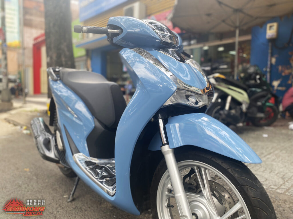 Dán Đổi Màu SH 2020 Xanh China Blue - AH DECAL