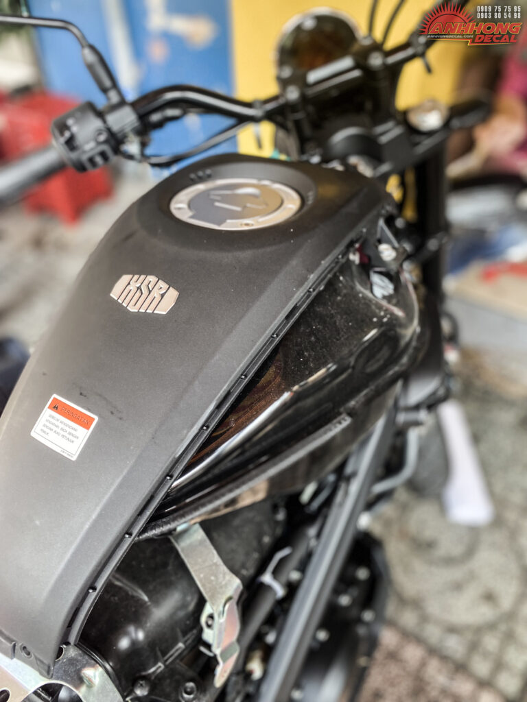 Dán Keo Trong Mờ Xe XSR155 - AH DECAL