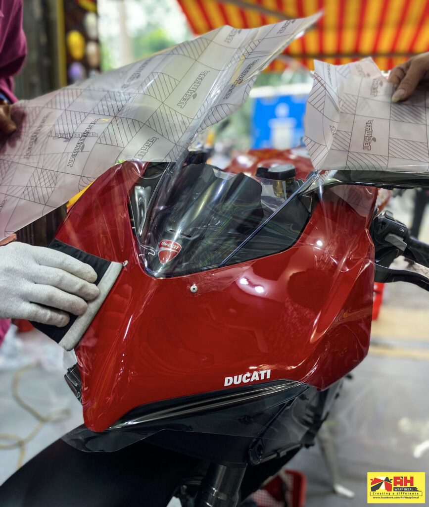 Ducati Panigale Red V2 955 Chọn Dán Bảo Vệ Sơn Xe Chất Liệu Cao Cấp PPF ...