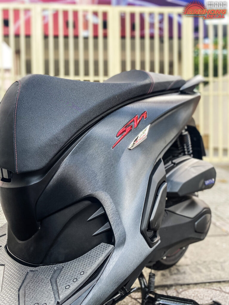 SH 350i Đen Xước - AH DECAL