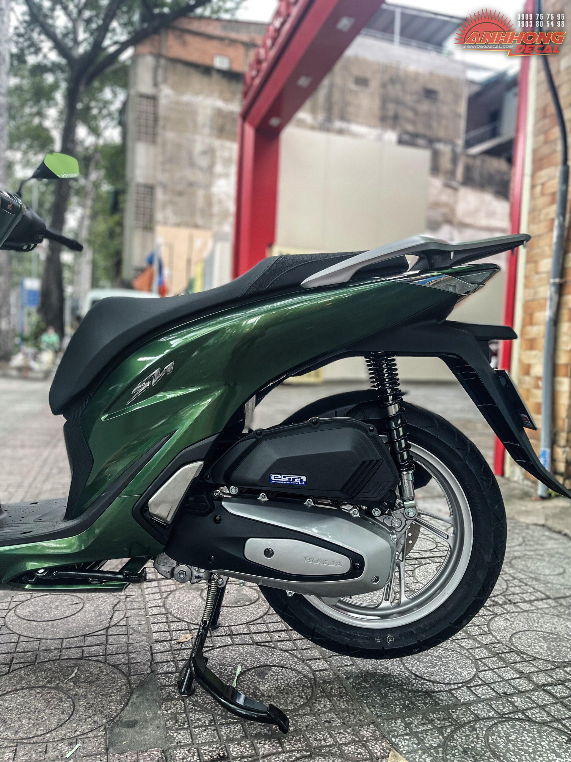 Dán Đổi Màu SH 2020 Xanh Mamba - AH DECAL
