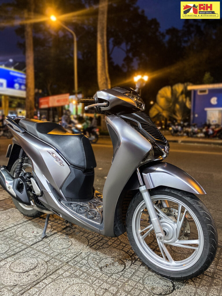 Dán Decal Đổi Màu SH 150 Xám AMG - AH DECAL