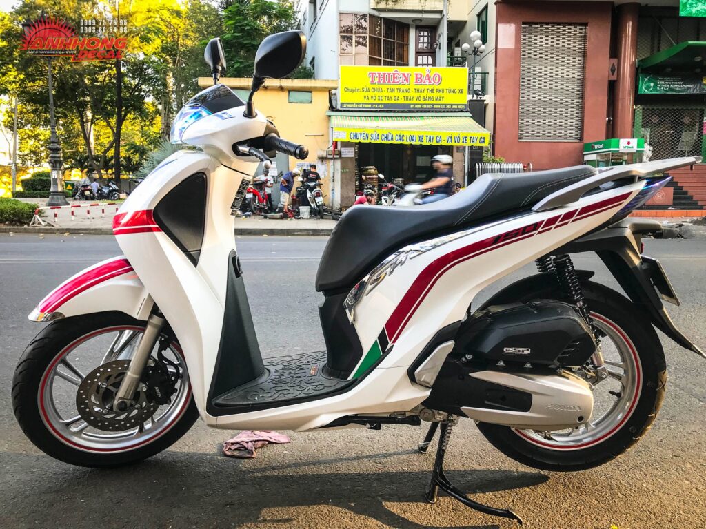 Những mẫu tem trùm SH và tem trùm Ex nổi bật được thi công dán Decal ...