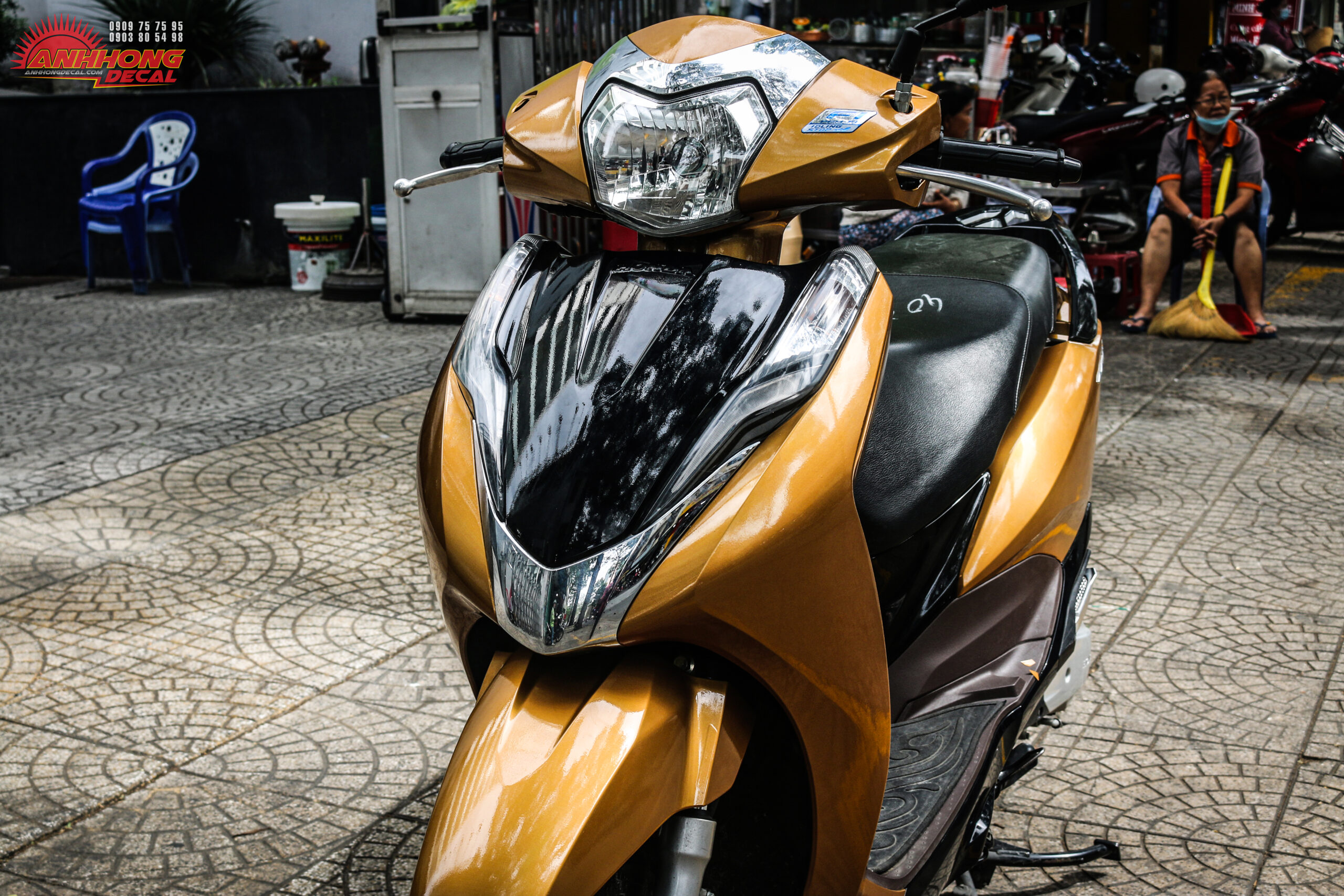 Lead Vàng Đồng Gold - AH DECAL