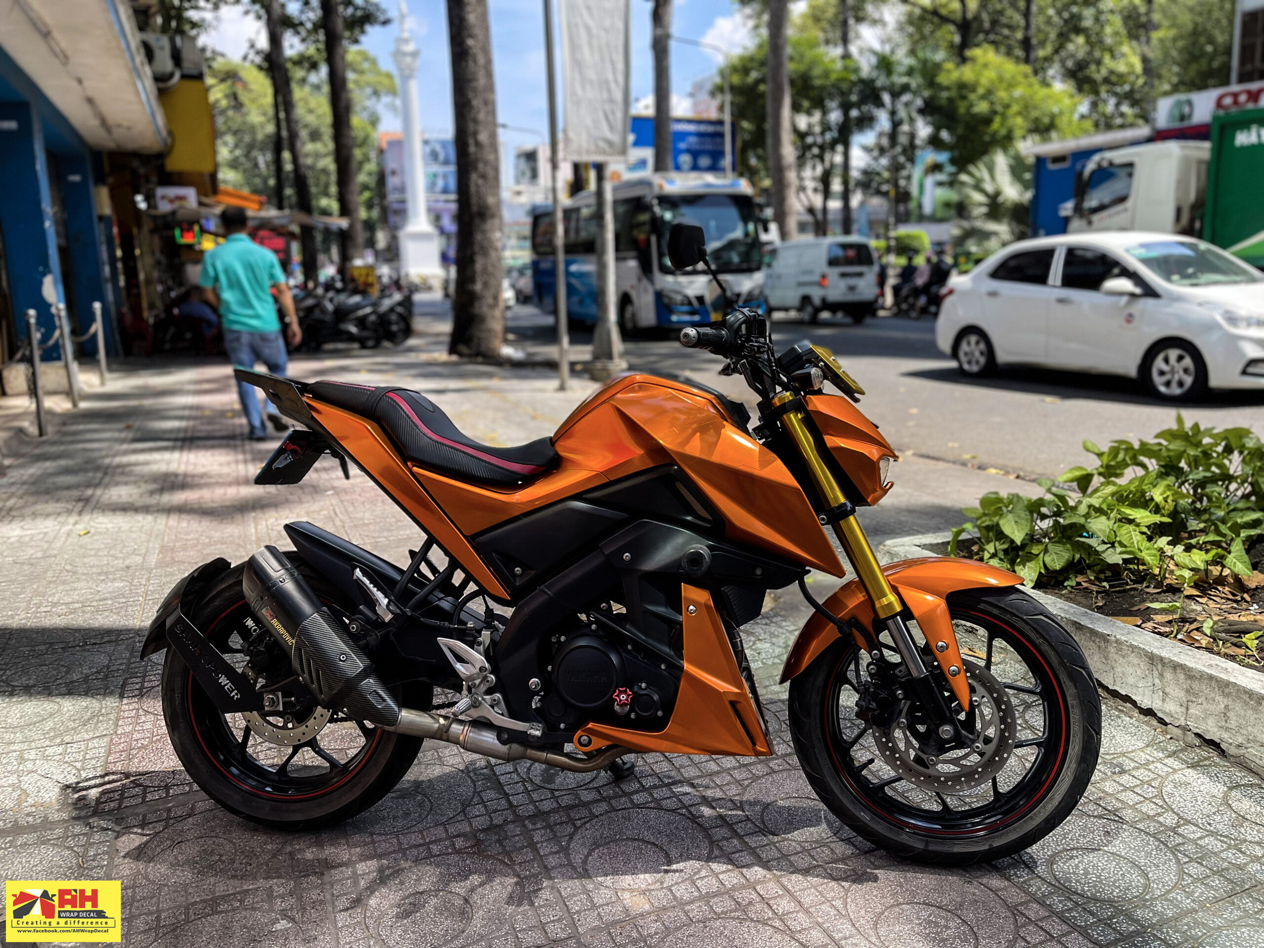 TFX 150 Cam Bóng Candy - AH DECAL