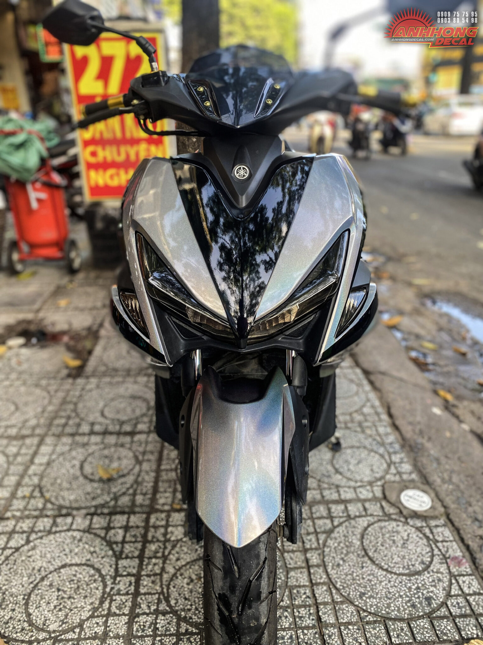 NVX Trắng Laser 7 Sắc - AH DECAL