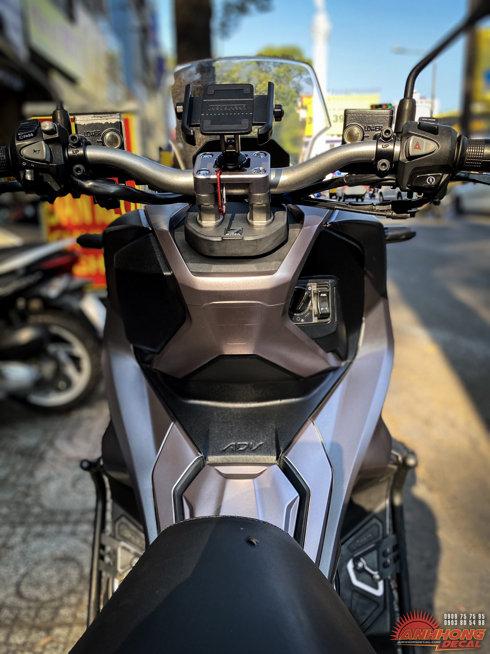 Honda ADV 150 Xám AMG Metallic Grey - AH DECAL