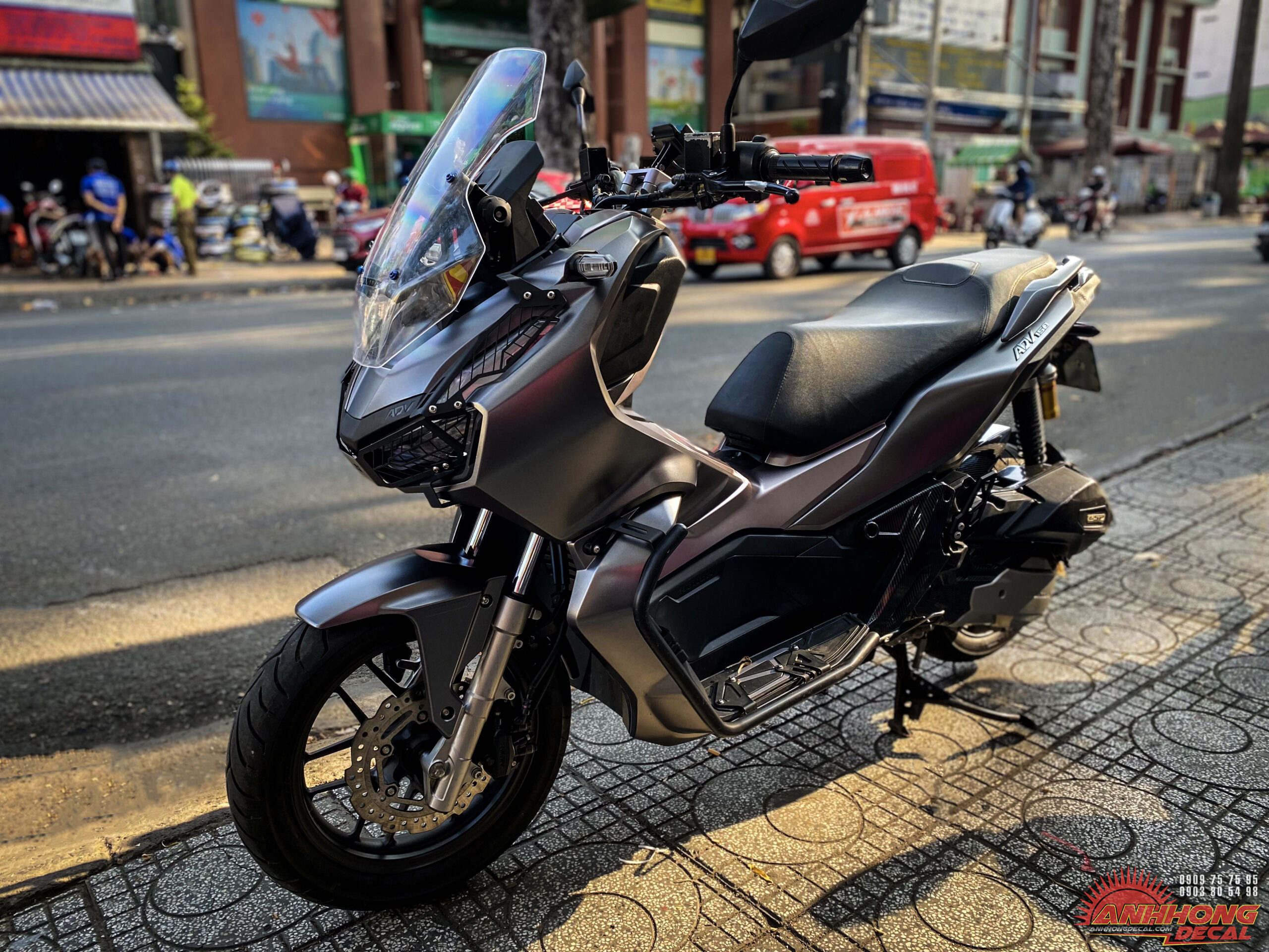 Honda ADV 150 Xám AMG Metallic Grey - AH DECAL
