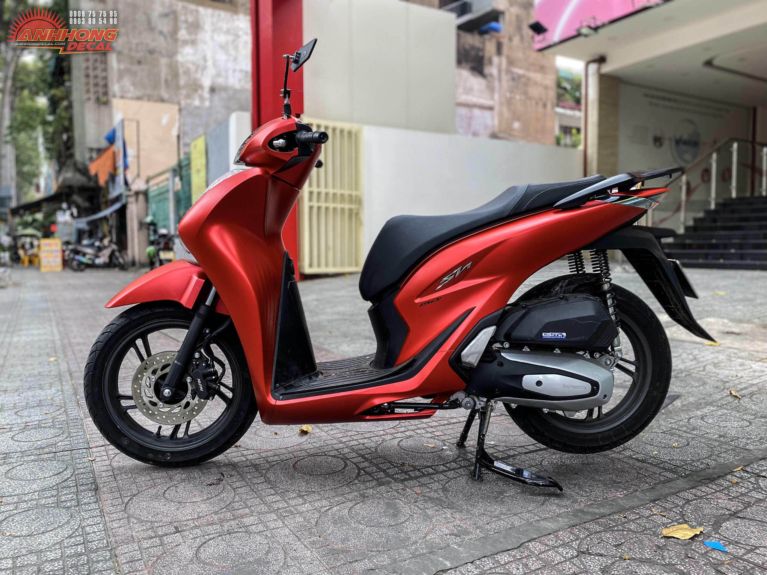 SH2020 Đỏ Metallic Mờ - AH DECAL