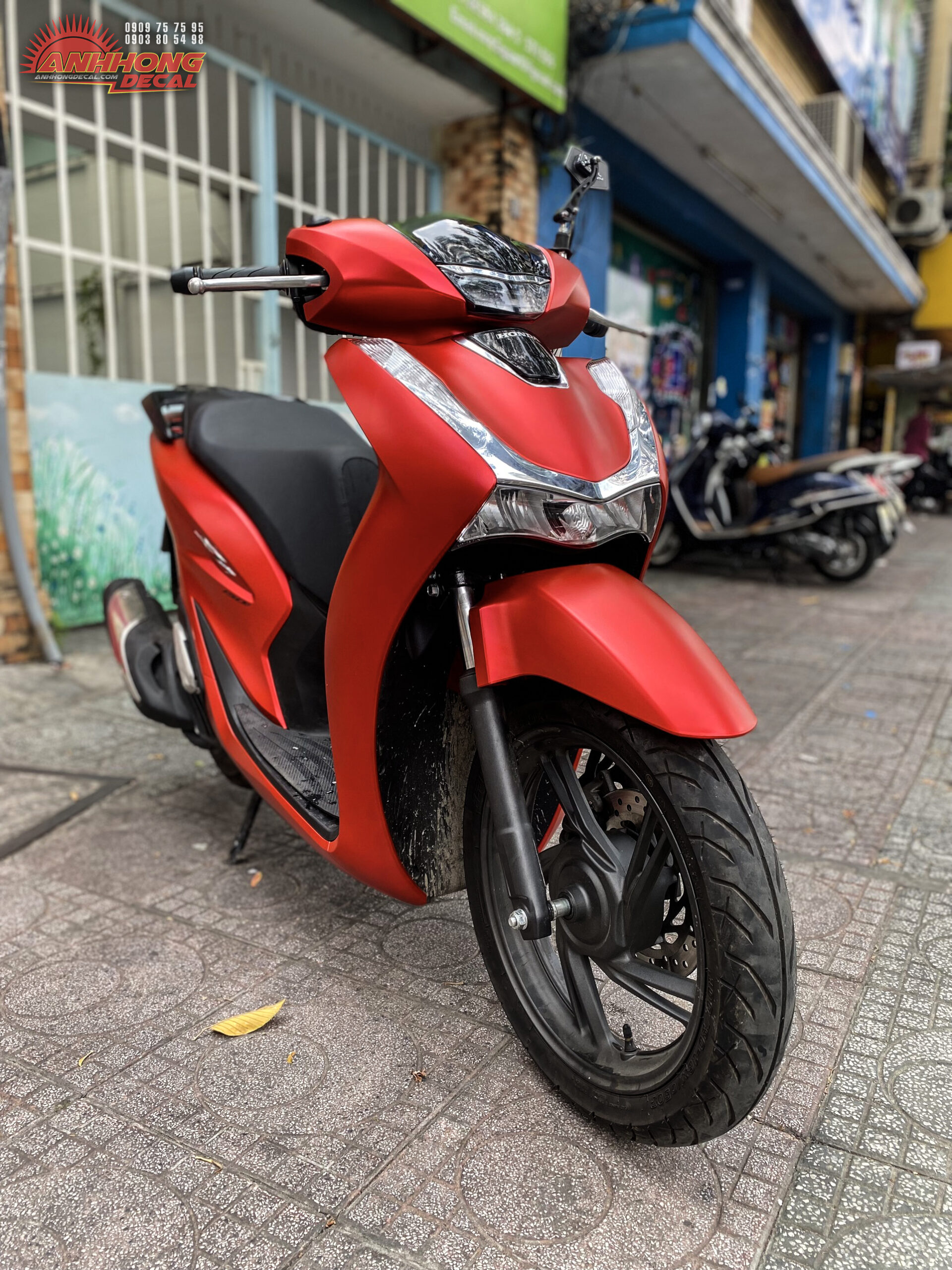 SH2020 Đỏ Metallic Mờ - AH DECAL