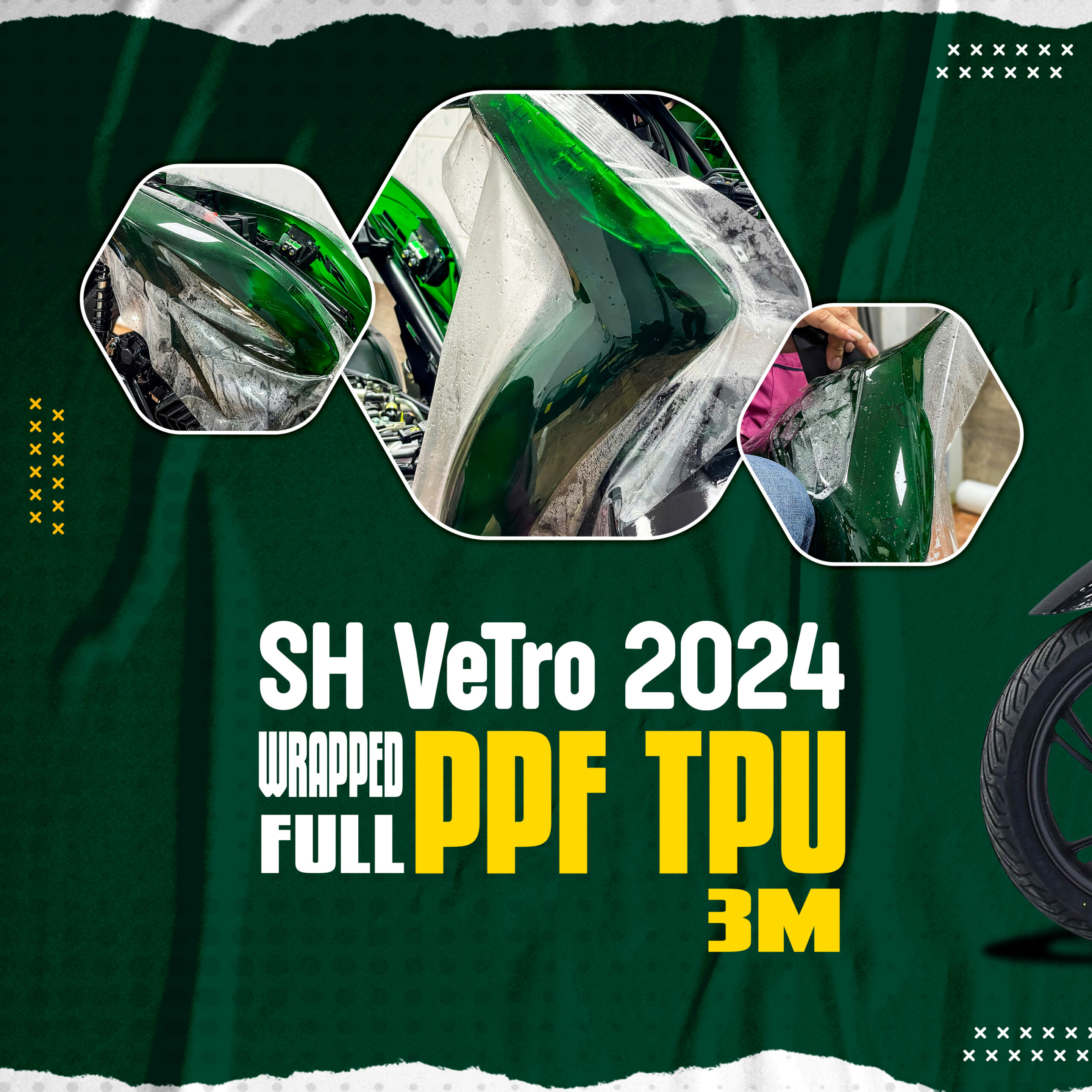SH VETRO 2024 PPF TPU BÓNG 3M Cao Cấp - AH DECAL