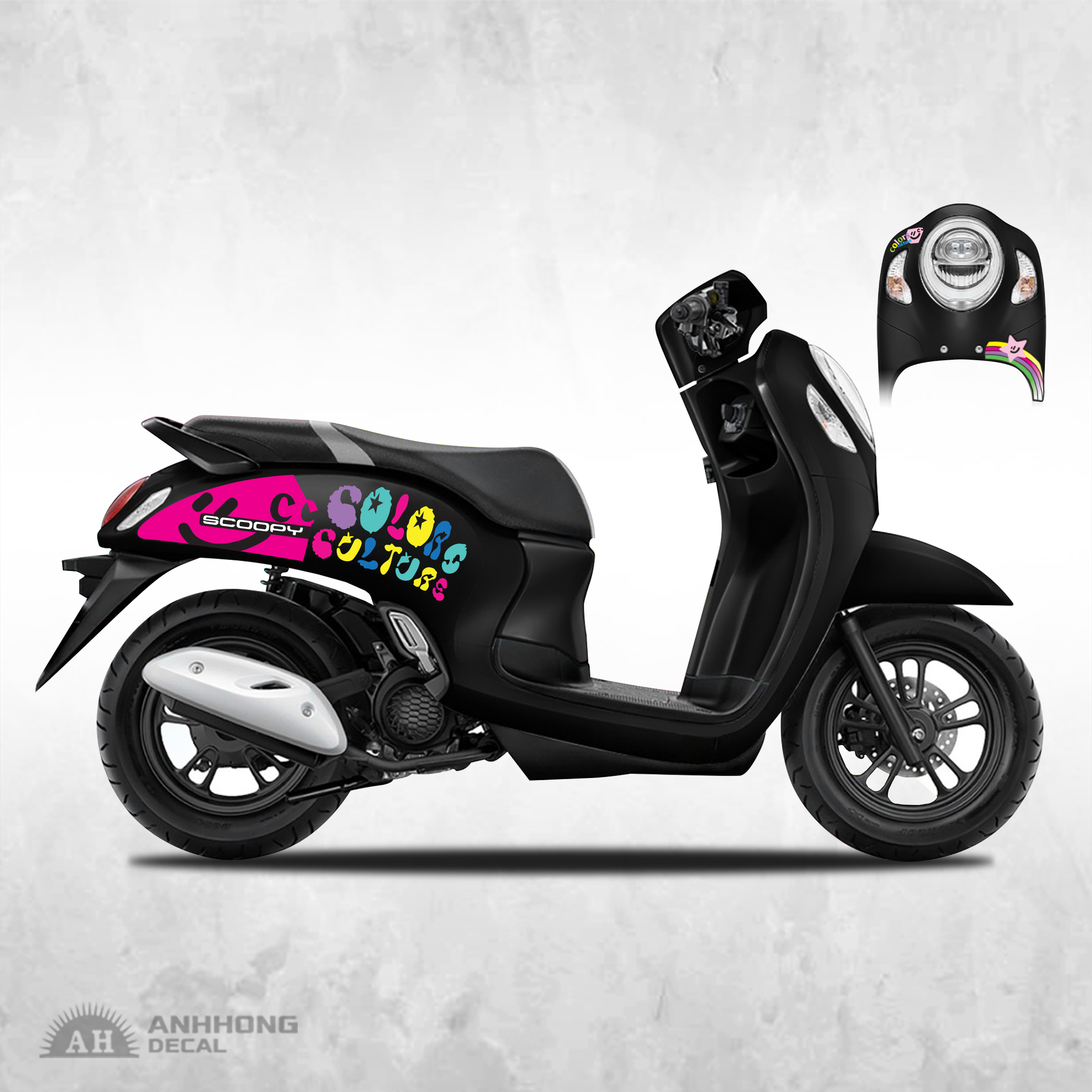 Scoopy 002 - AH DECAL