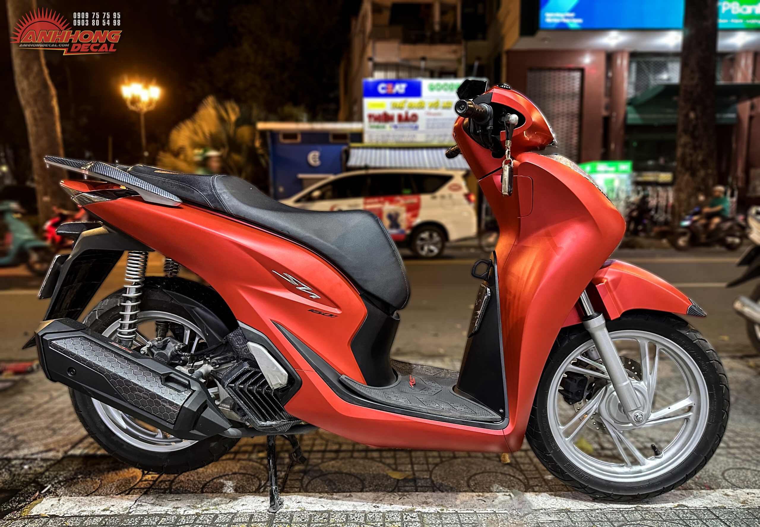 SH2020 Đỏ Satin - AH DECAL