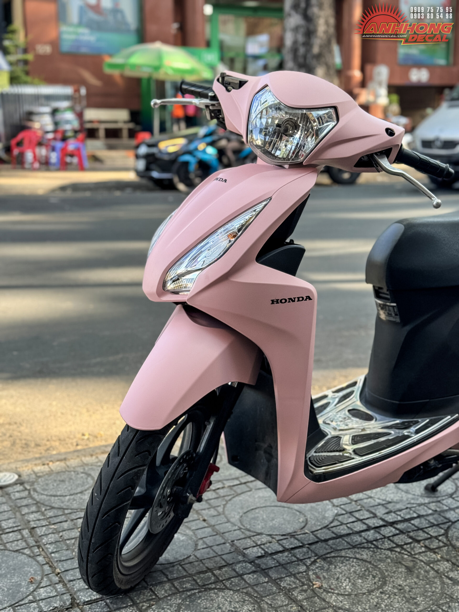 Vision 2019 Hồng Nhạt Matte - AH DECAL