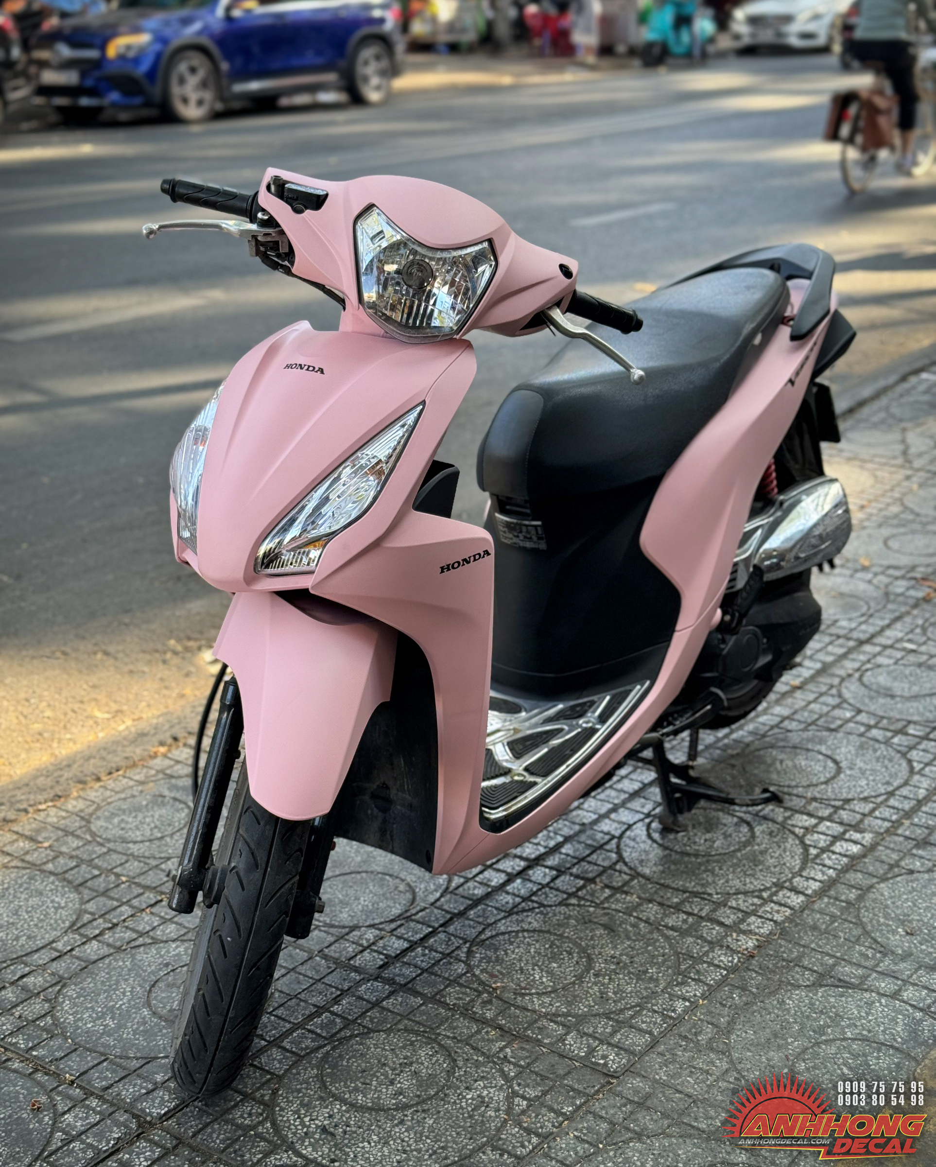 Vision 2019 Hồng Nhạt Matte - AH DECAL