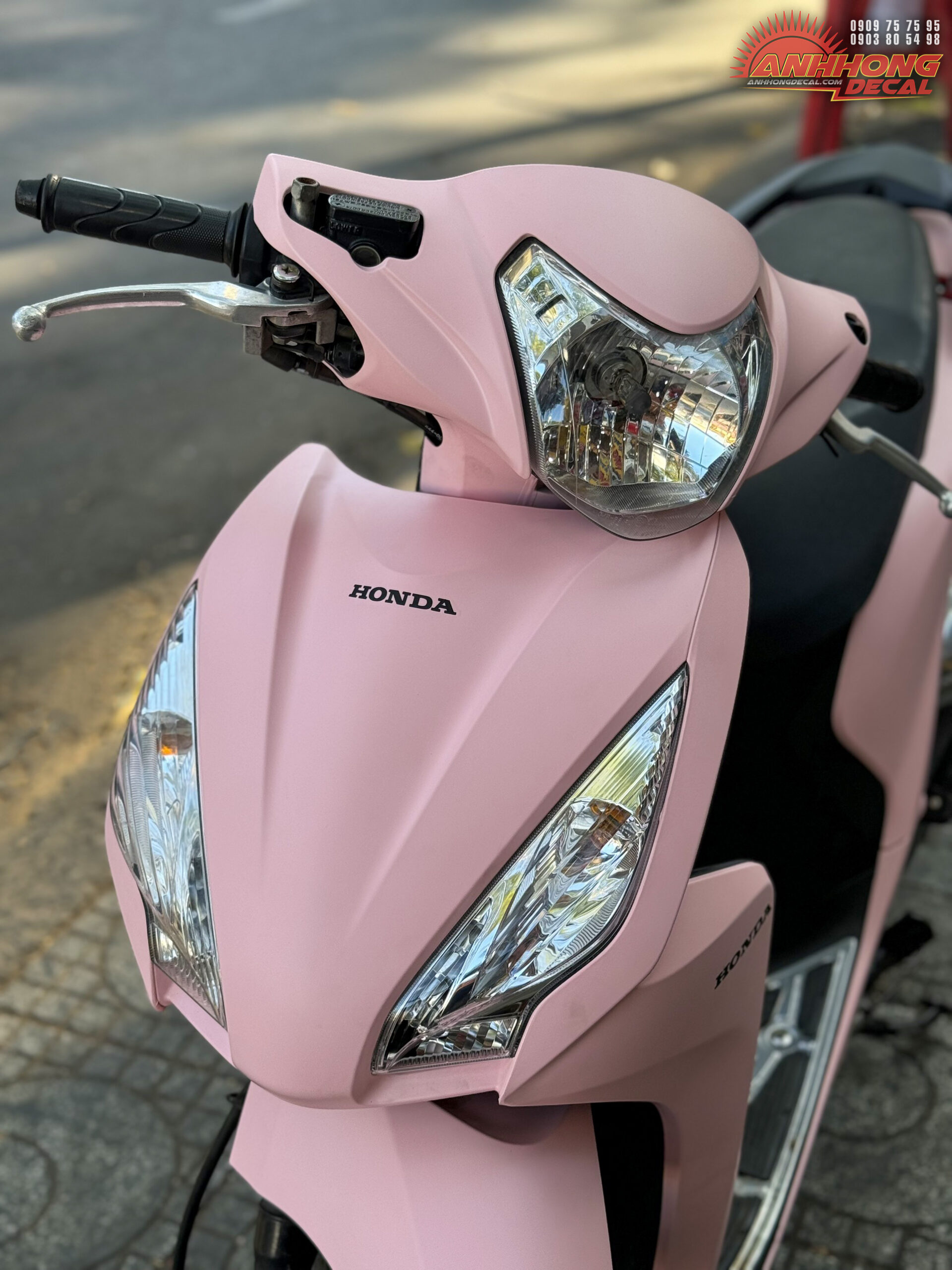 Vision 2019 Hồng Nhạt Matte - AH DECAL
