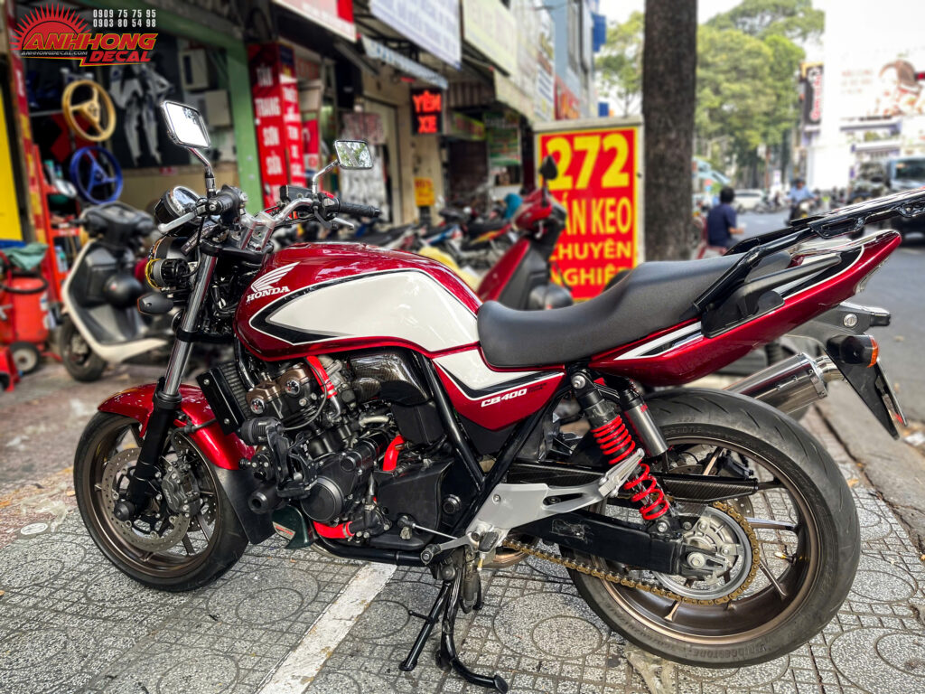 Honda CB400 PPF TPU Bóng Cao Cấp - AH DECAL