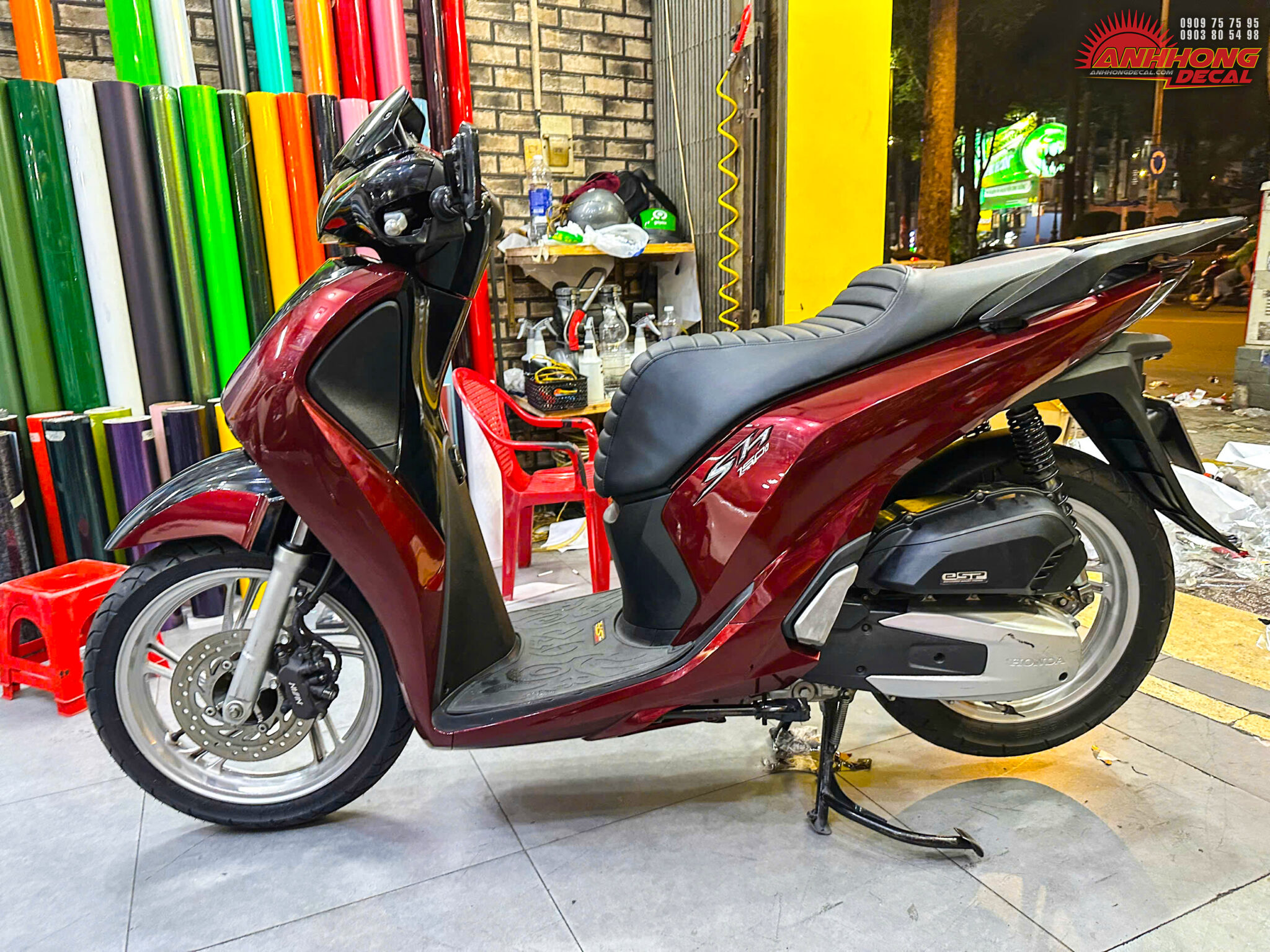 SH 2019 Đỏ Đậm Cherry - AH DECAL