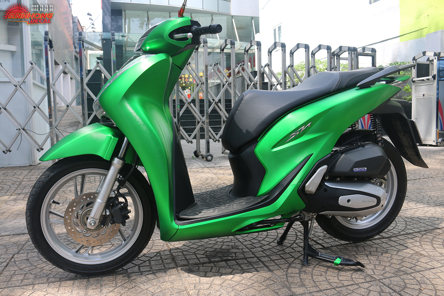 SH 2020 Xanh KAWA xước - AH DECAL