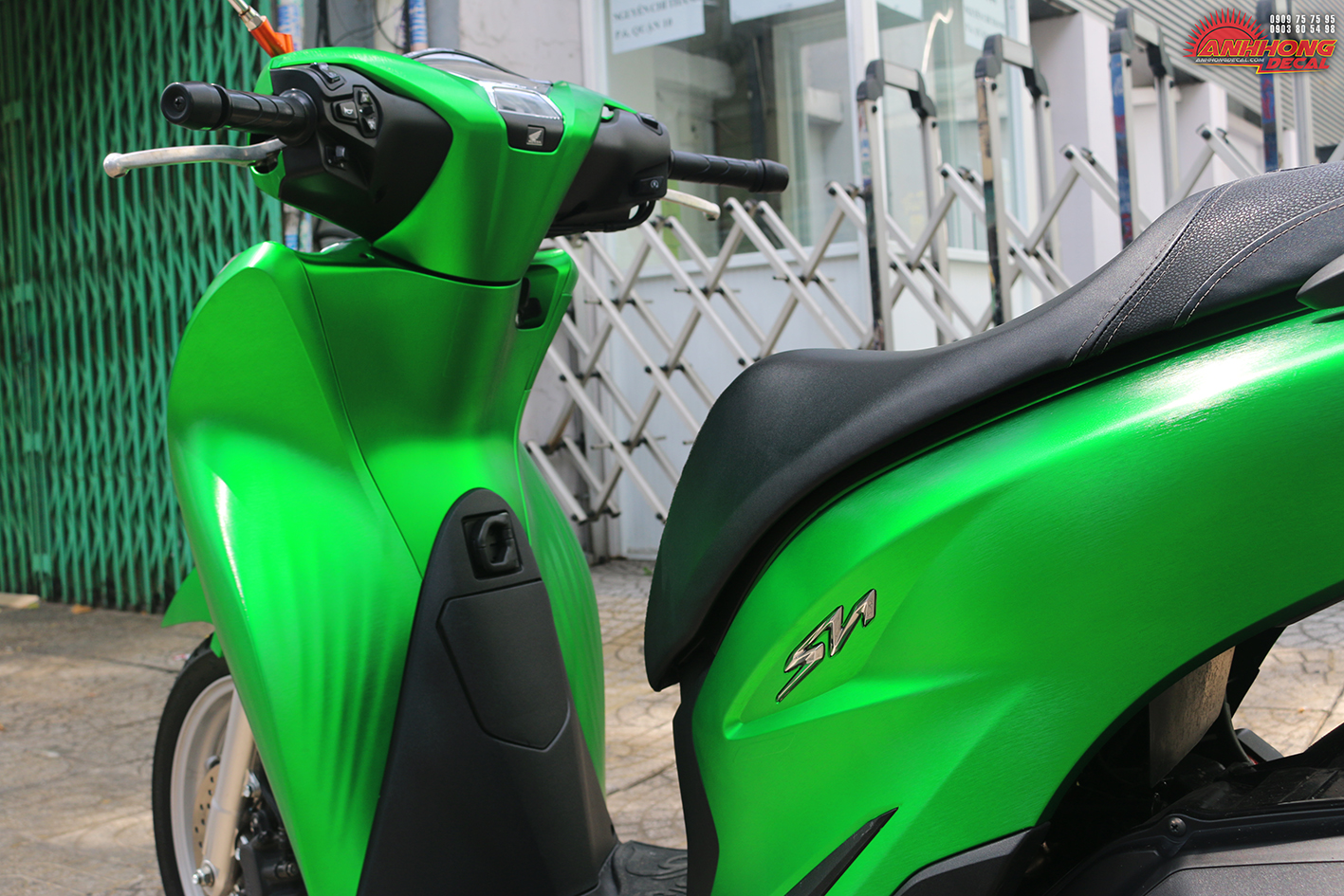 SH 2020 Xanh KAWA xước - AH DECAL