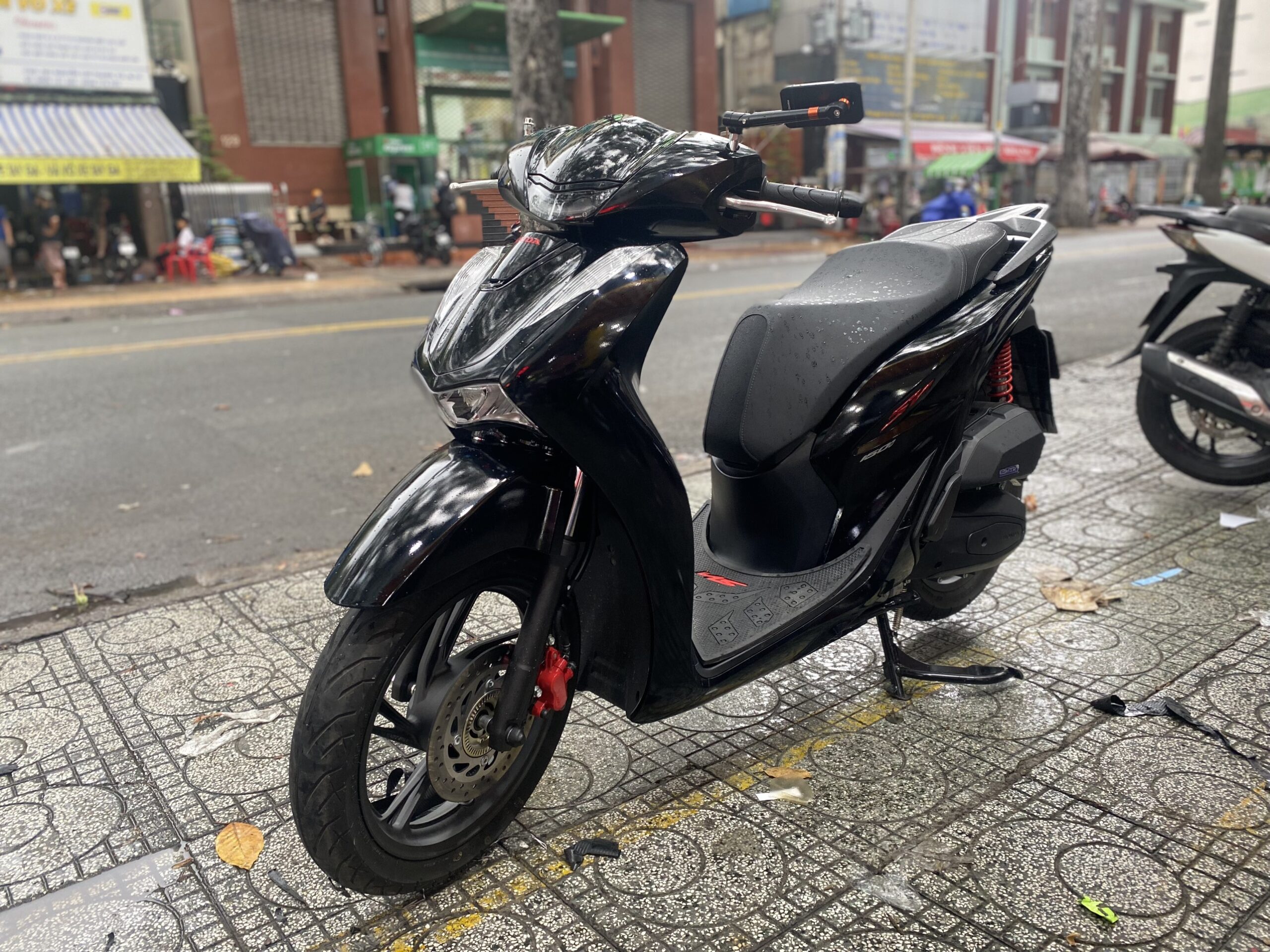 SH 160i Đen Bóng - AH DECAL