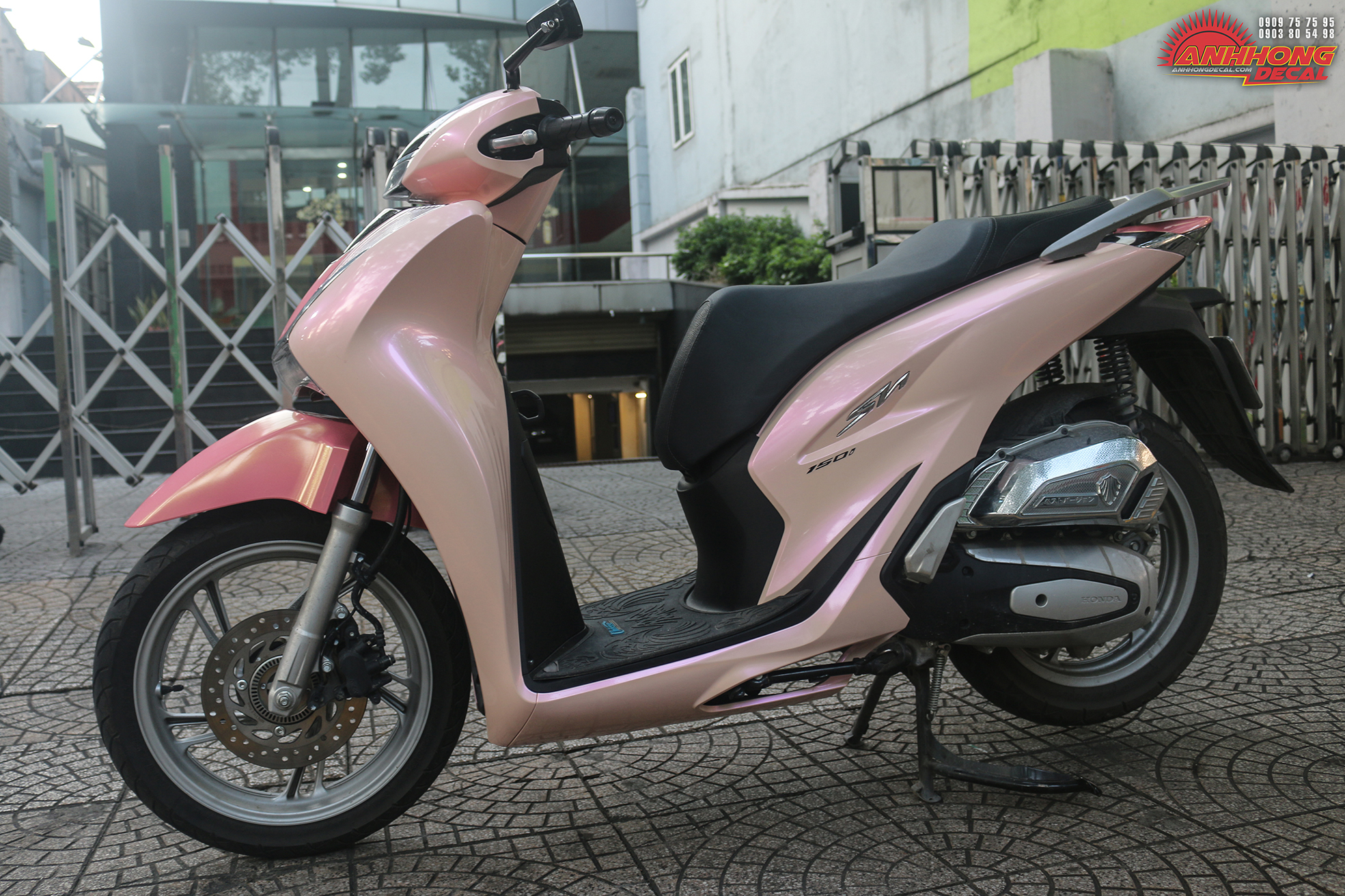 SH 2020 Hồng Phấn Phối Hồng Ánh Vàng - AH DECAL