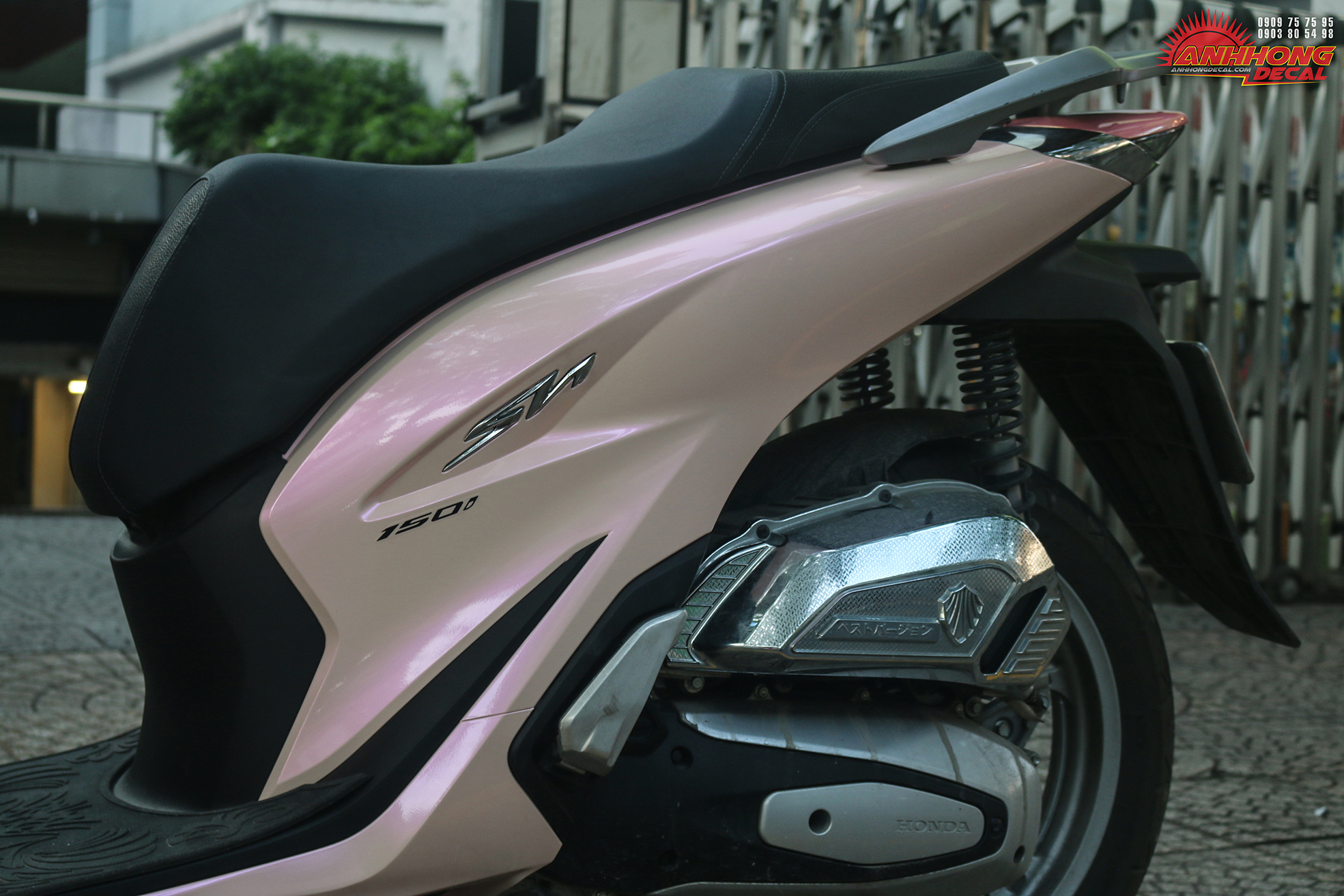 SH 2020 Hồng Phấn Phối Hồng Ánh Vàng - AH DECAL